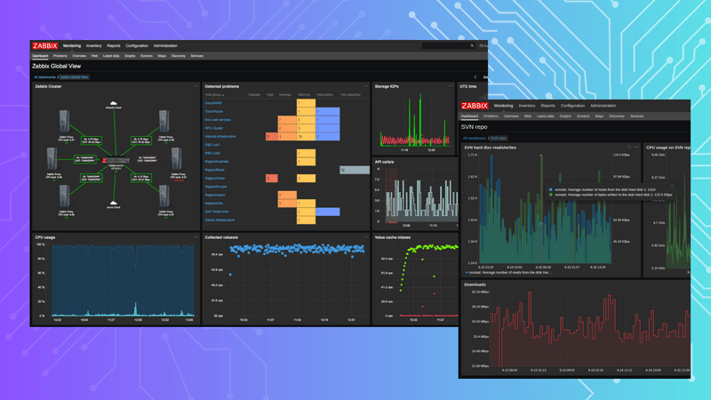 Zabbix is highly customizable and scalable, making it suitable for different types of network ...